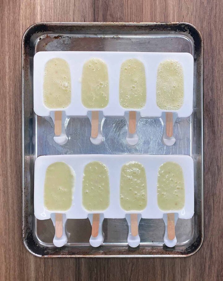 Pineapple Ice Lolly - Hungry Healthy Happy