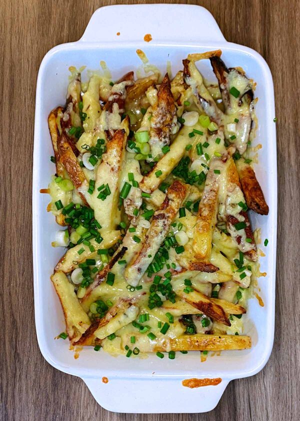 Cheesy Chips - Hungry Healthy Happy