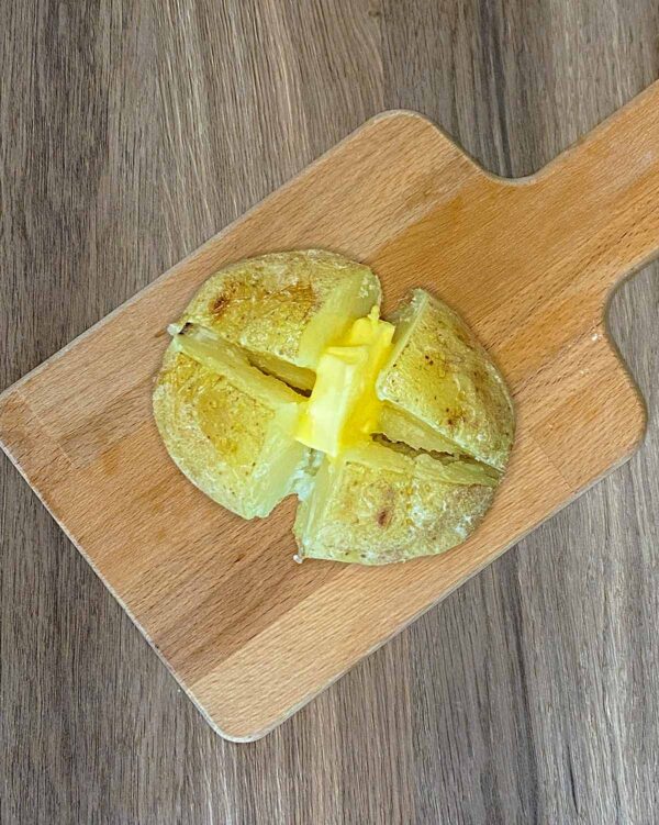 Microwave Jacket Potato - Hungry Healthy Happy
