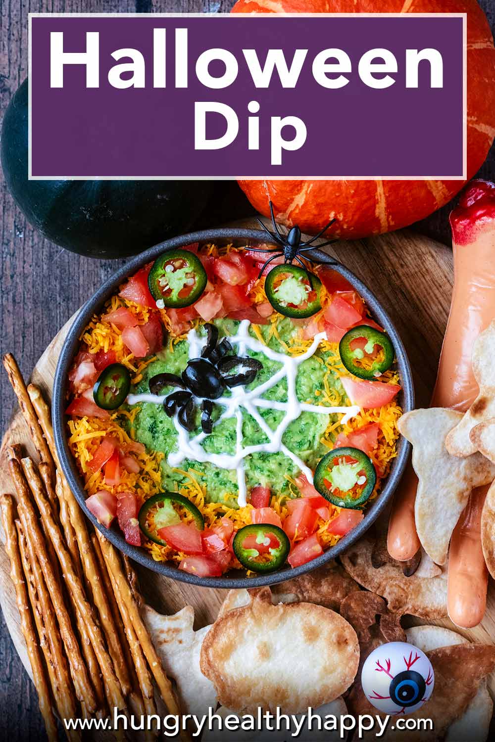 Halloween Dip - Hungry Healthy Happy