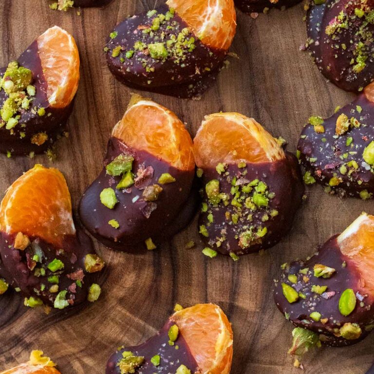 Chocolate Covered Oranges - Hungry Healthy Happy