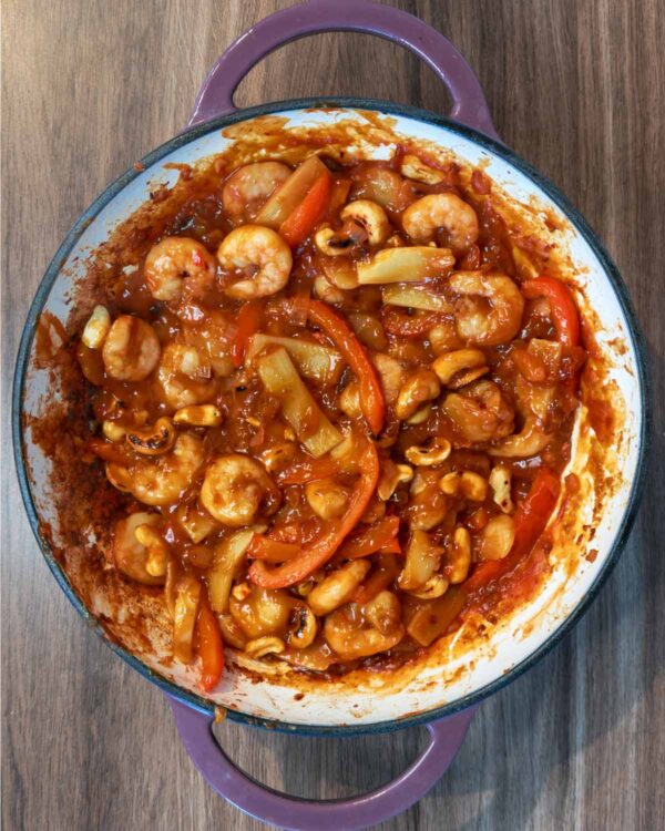 Kung Po Prawns - Hungry Healthy Happy