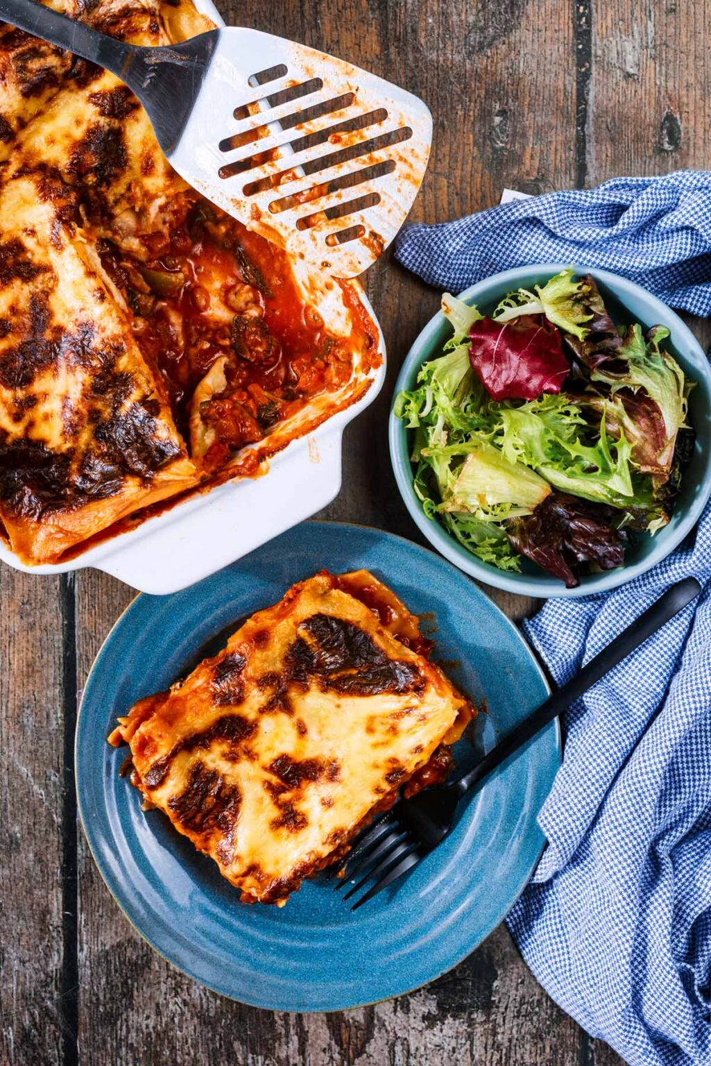 Sun-Dried Tomato and Chicken Lasagna - Hungry Healthy Happy