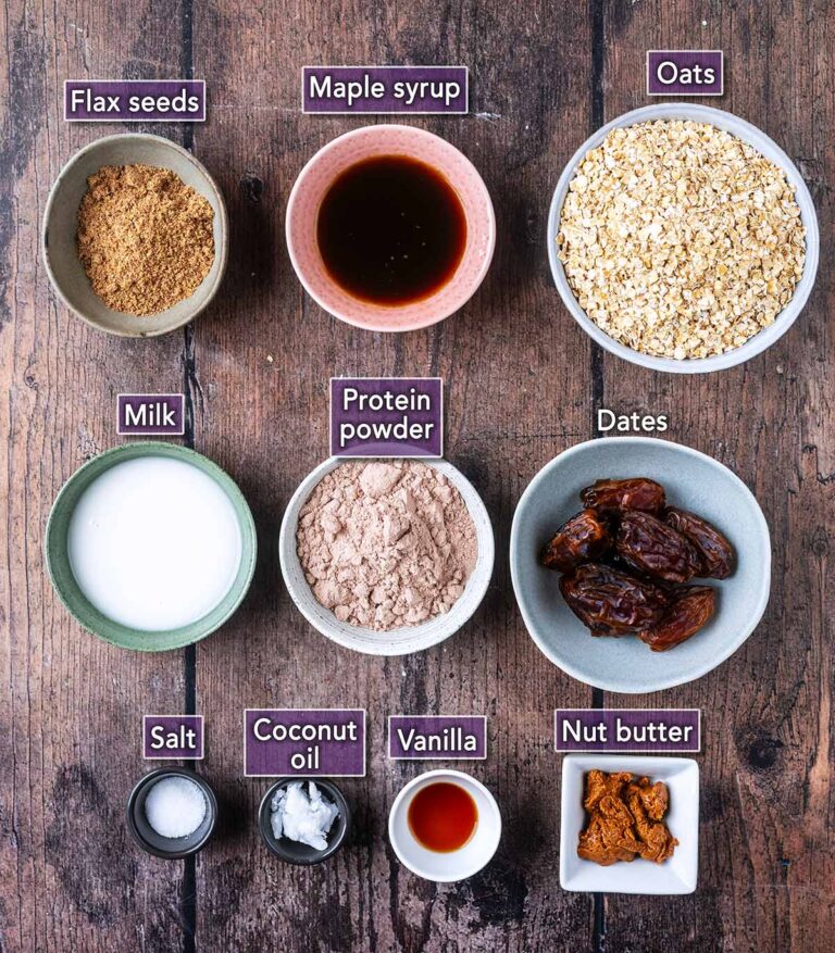 No Bake Homemade Protein Bar Recipe - Hungry Healthy Happy
