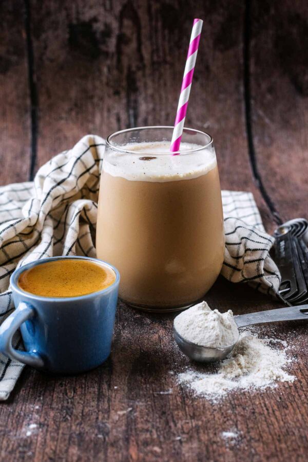 Protein Iced Coffee - Hungry Healthy Happy