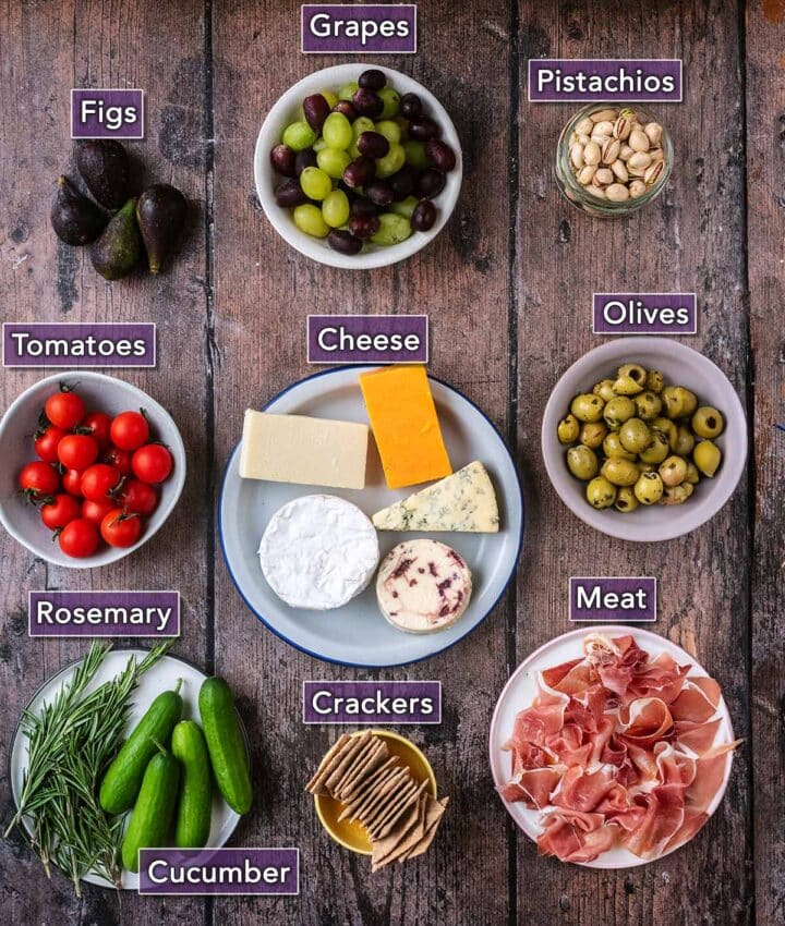 Christmas Tree Cheese Board - Hungry Healthy Happy