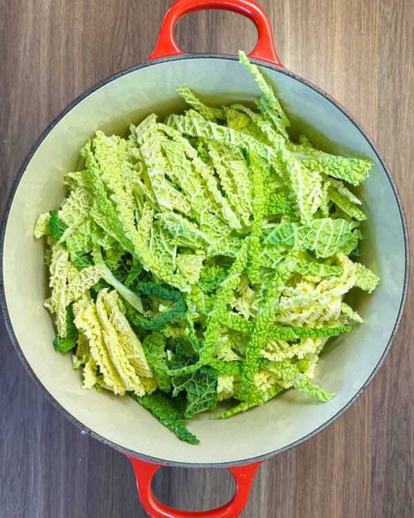 Creamed Cabbage - Hungry Healthy Happy
