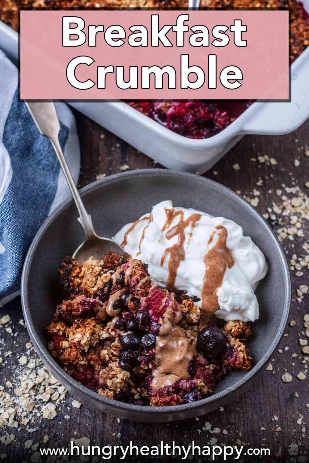 Breakfast Crumble - Hungry Healthy Happy