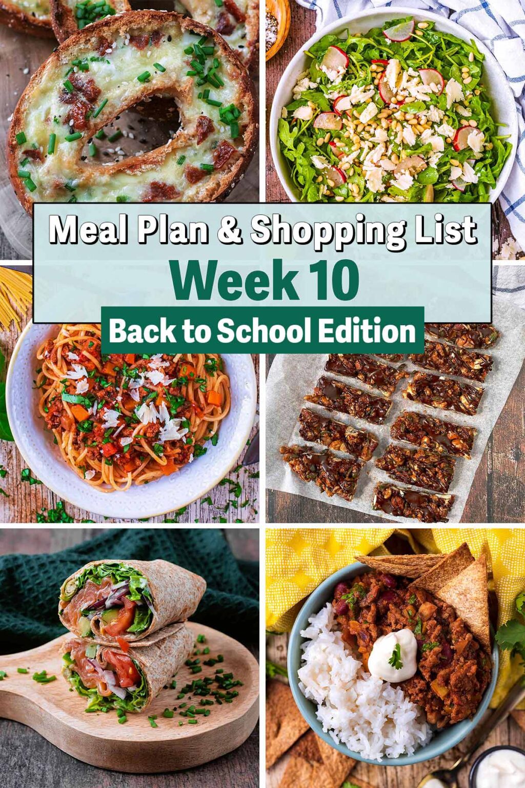 Meal Plan Week 10 (Back to School Edition) - Hungry Healthy Happy