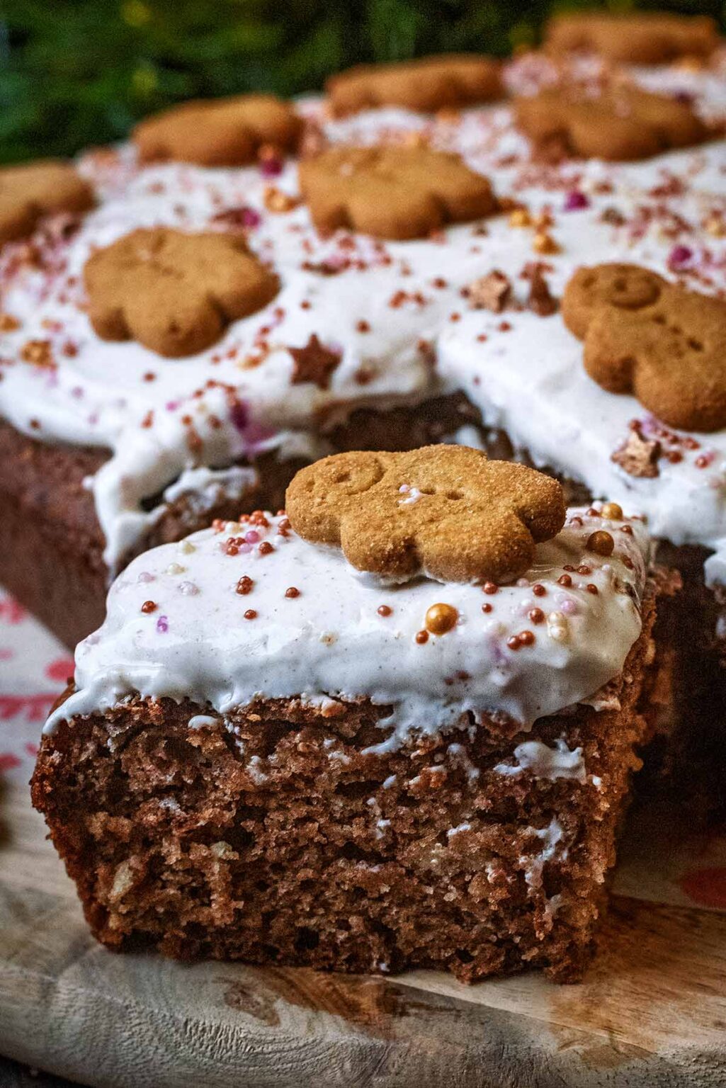 Healthy Gingerbread Cake - Hungry Healthy Happy