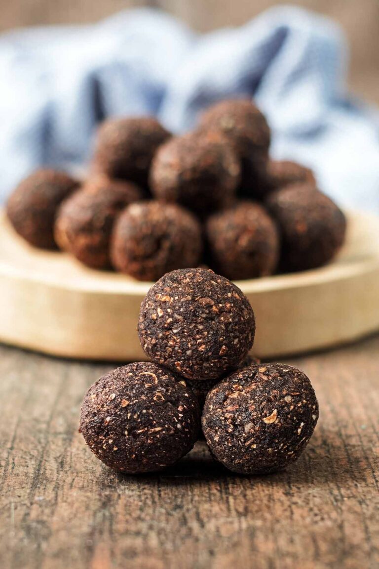 Nut Free Energy Balls - Hungry Healthy Happy