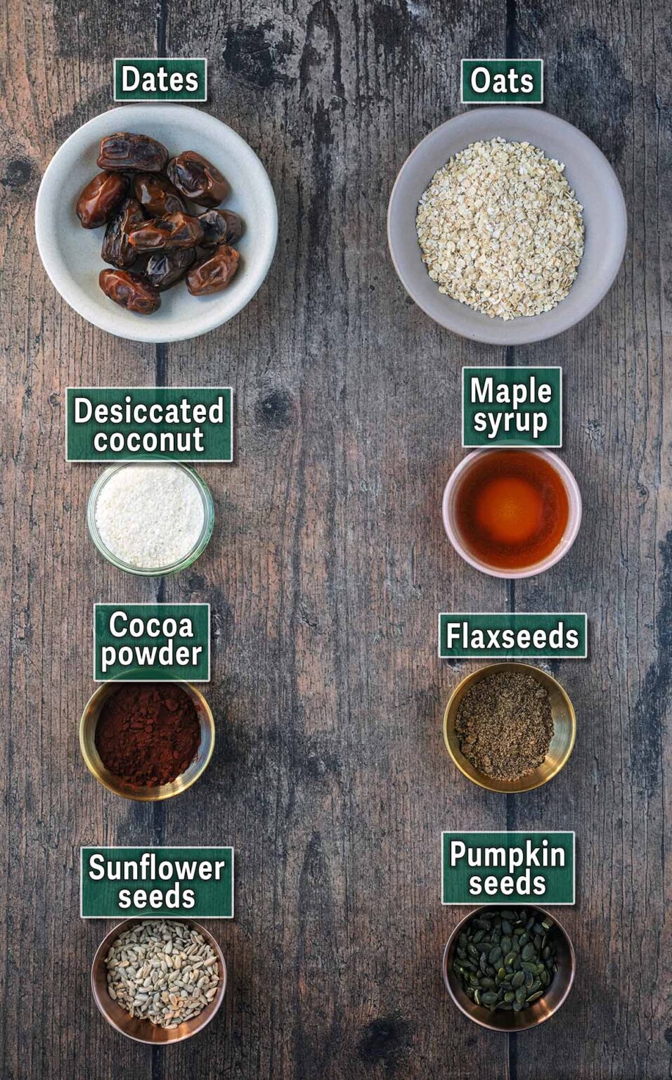 Nut Free Energy Balls - Hungry Healthy Happy
