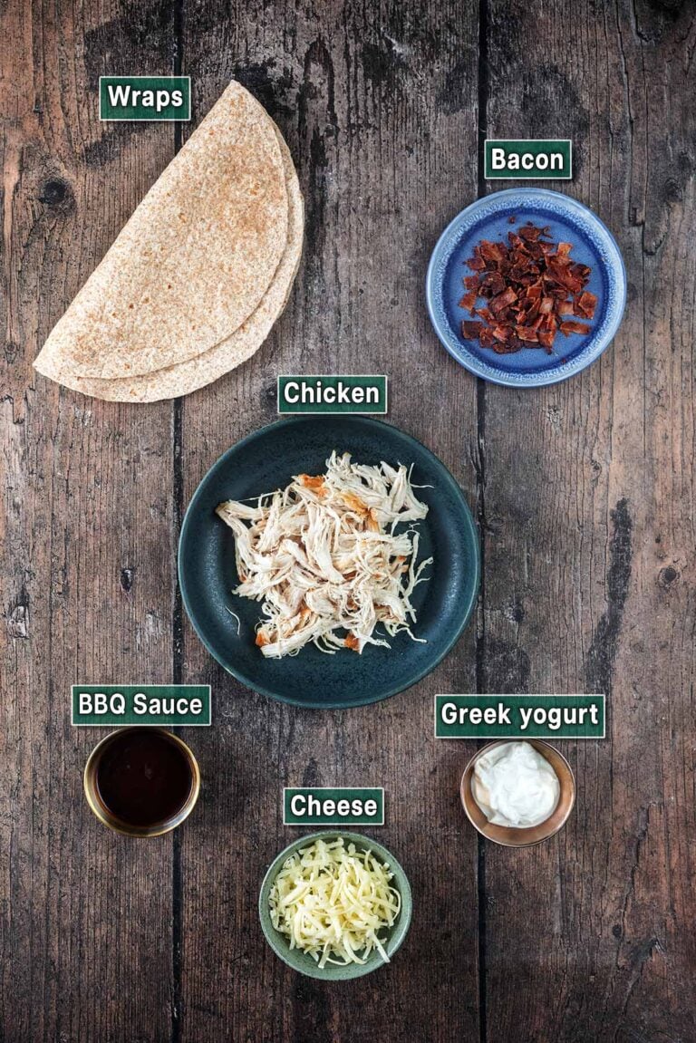 Air Fryer Hunter's Chicken Wrap - Hungry Healthy Happy
